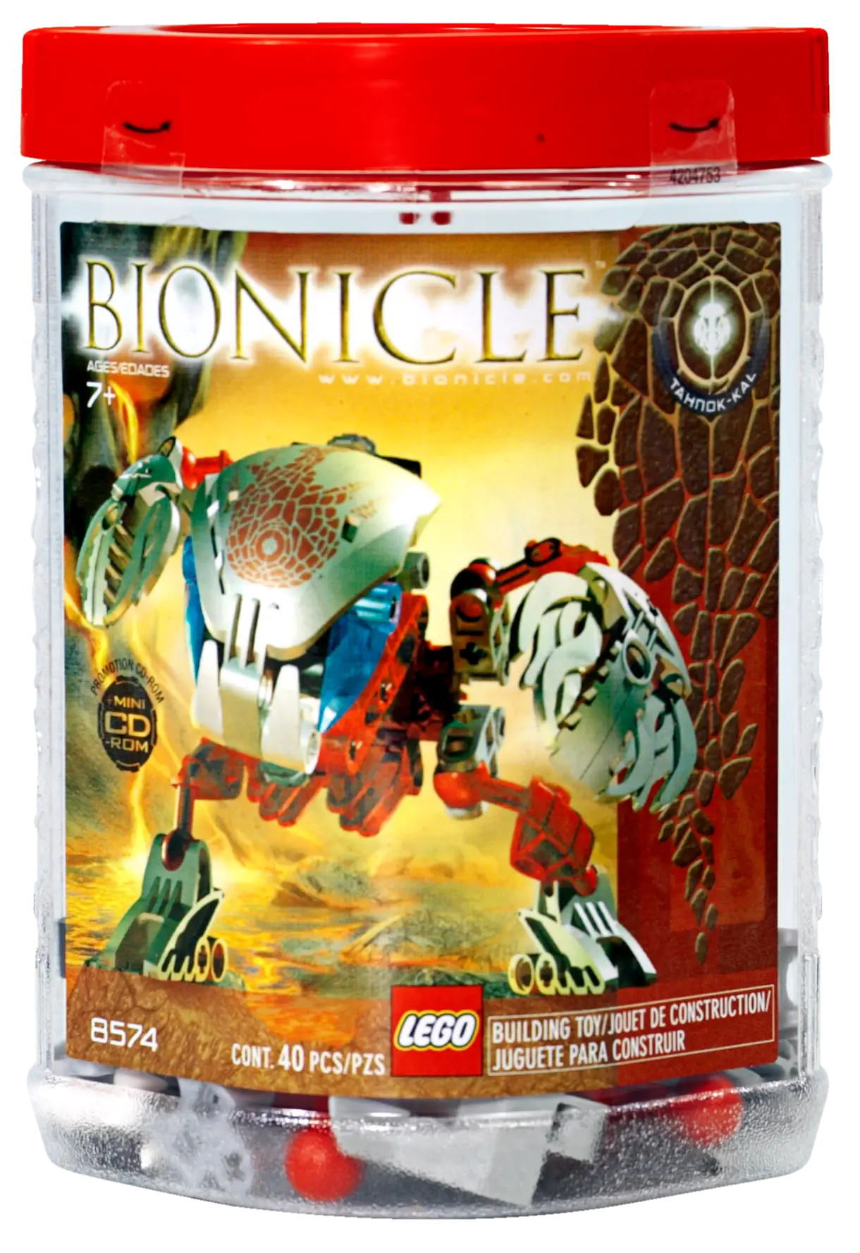 LEGO BIONICLE Tahnok-Kal • Set 8574 • SetDB • Merlins Steine