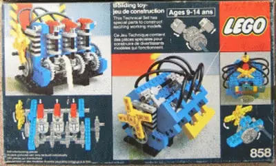 LEGO Auto Engines • Set 858 • SetDB • Merlins Bricks