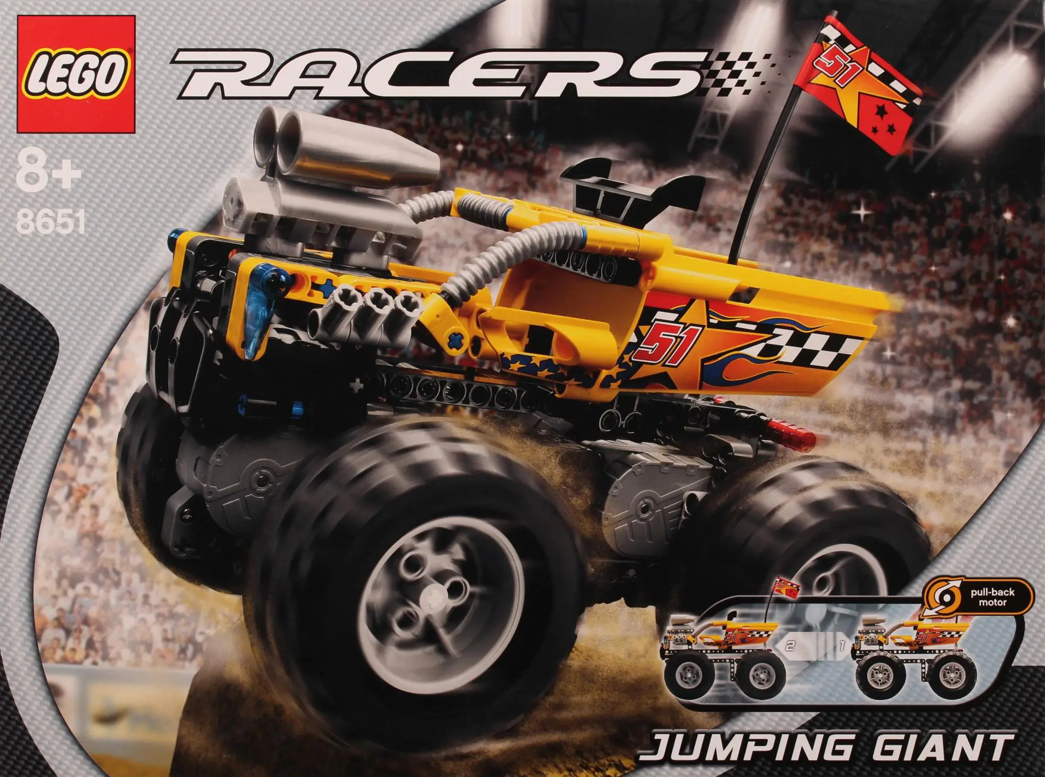 LEGO Racers Jumping Giant • Set 8651 • SetDB
