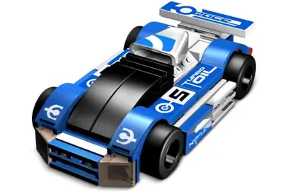 LEGO Racers Road Hero • Set 8664 • SetDB • Merlins Bricks