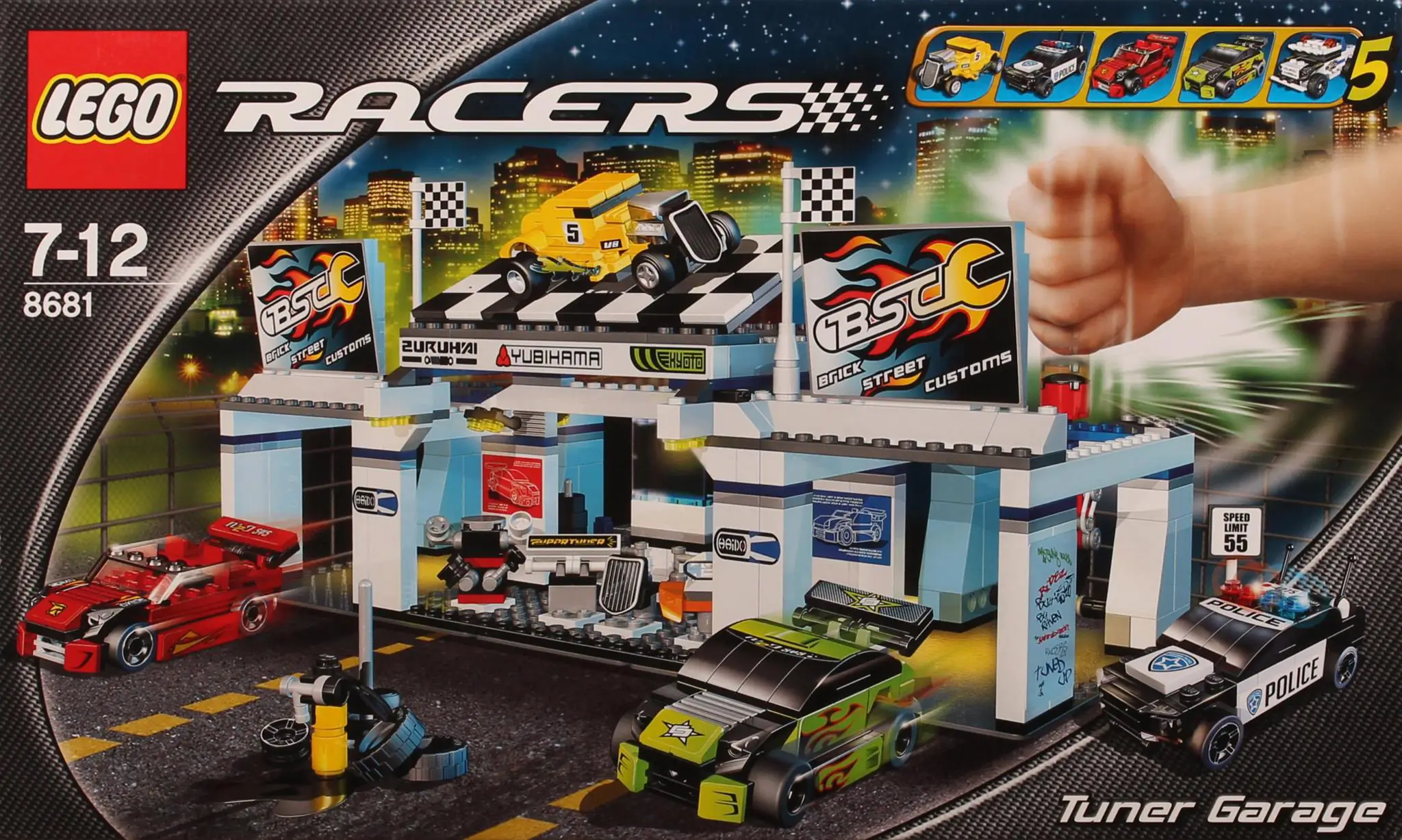 LEGO Racers Tiny Turbo Tuning-Werkstatt • Set 8681 • SetDB