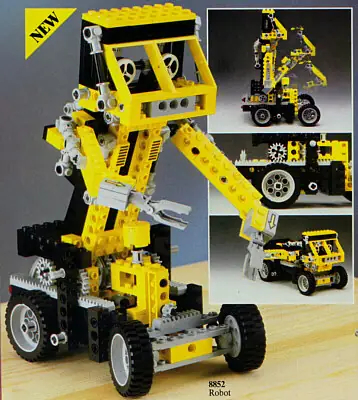 LEGO Technic Robot • Set 8852 • SetDB • Merlins Bricks