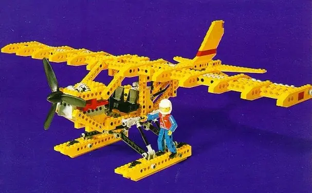 LEGO Technic Prop Plane • Set 8855 • SetDB • Merlins Bricks