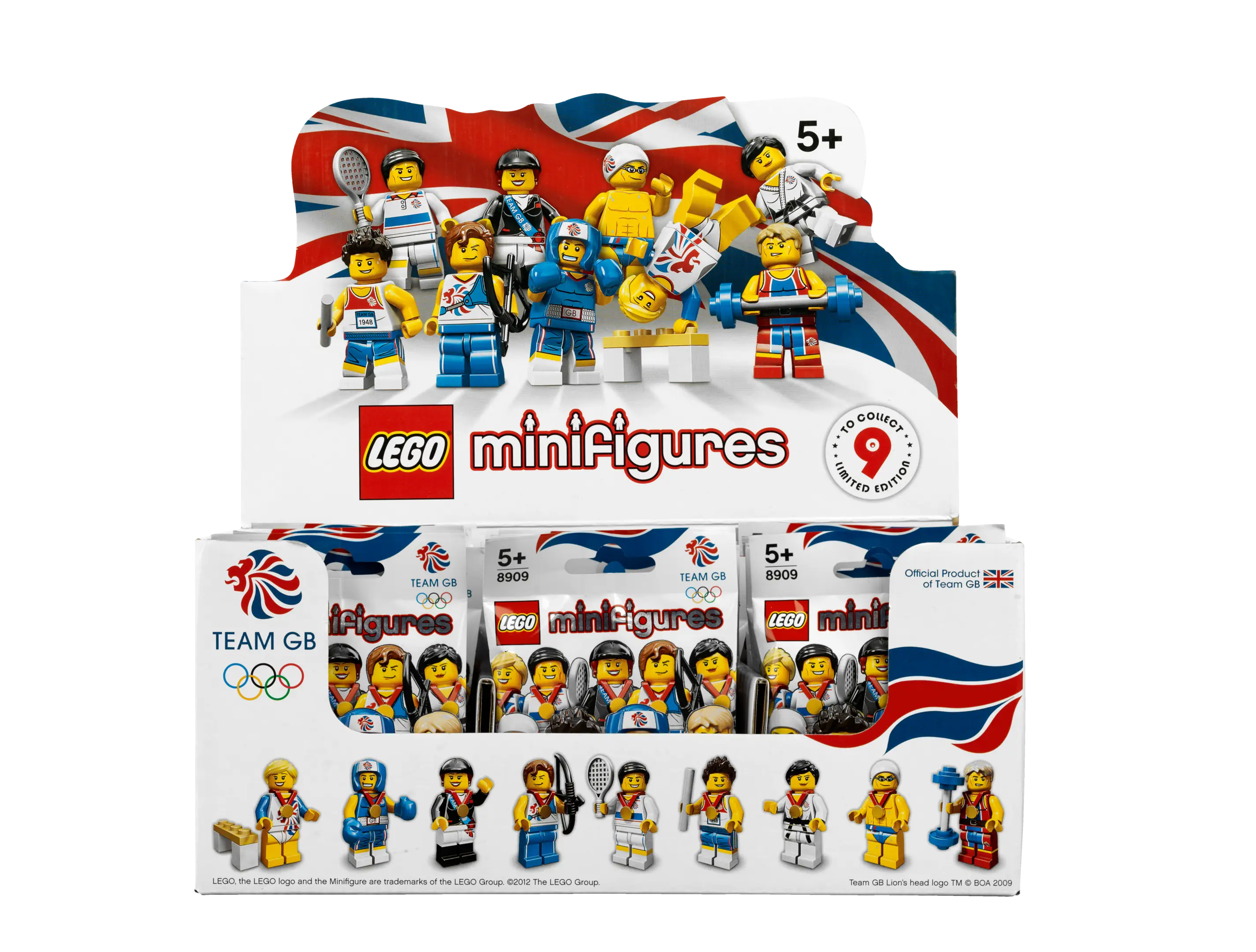 LEGO Team GB LEGO Minifigures • Set 8909 • SetDB