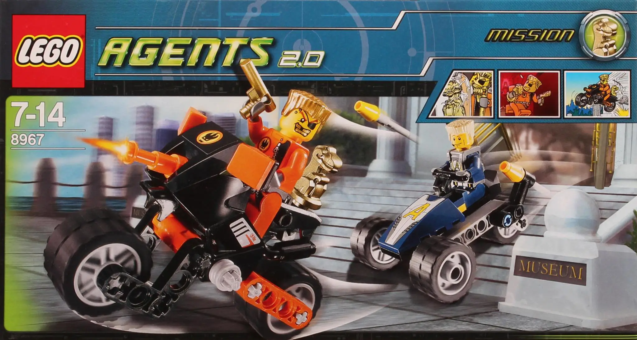 LEGO Agents Gold Tooth's Getaway • Set 8967 • SetDB