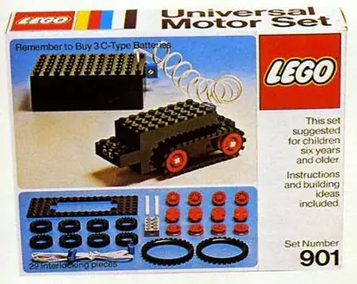 LEGO 4.5V Motor Set • Set 107 • SetDB • Merlins Bricks