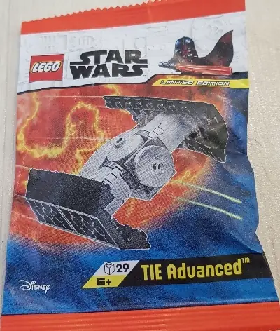 LEGO Star Wars TIE Advanced Mini paper bag • Set 912311