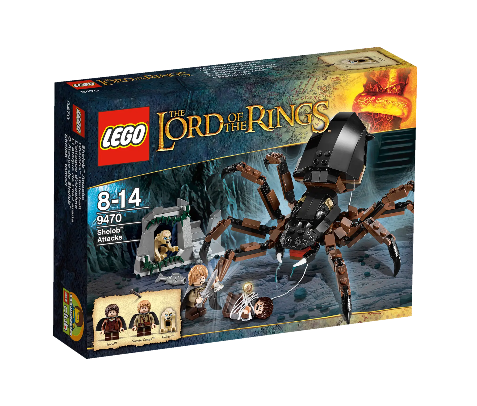 LEGO The Lord of the Rings Shelob Attacks • Set 9470 • SetDB