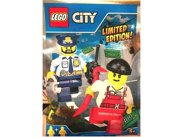 LEGO City Policeman and Crook foil pack • Set 951701 • SetDB