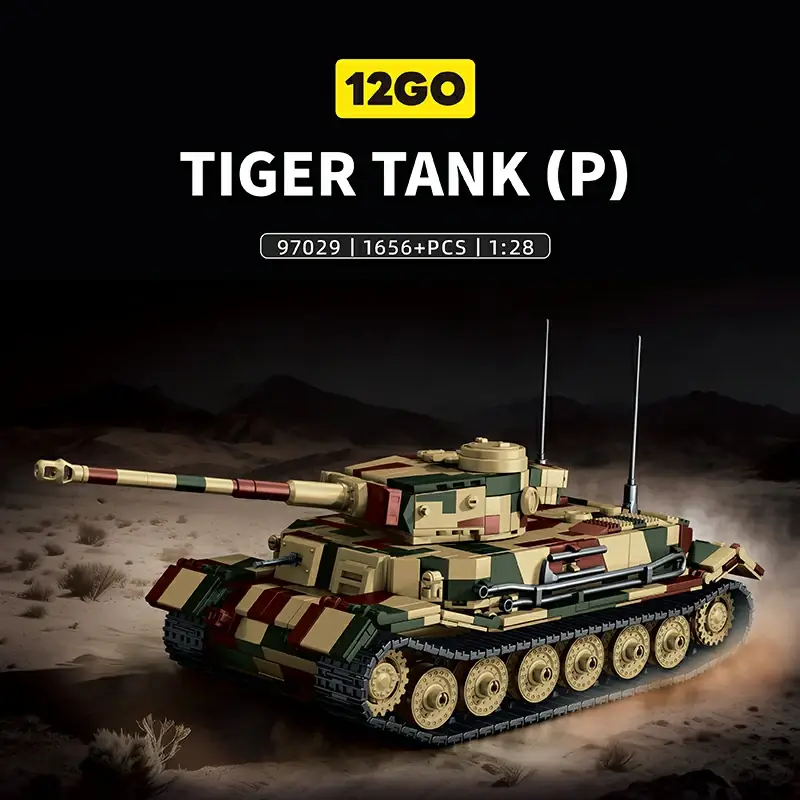 LEYI Tiger Tank • Set 97029 • SetDB • Merlins Steine