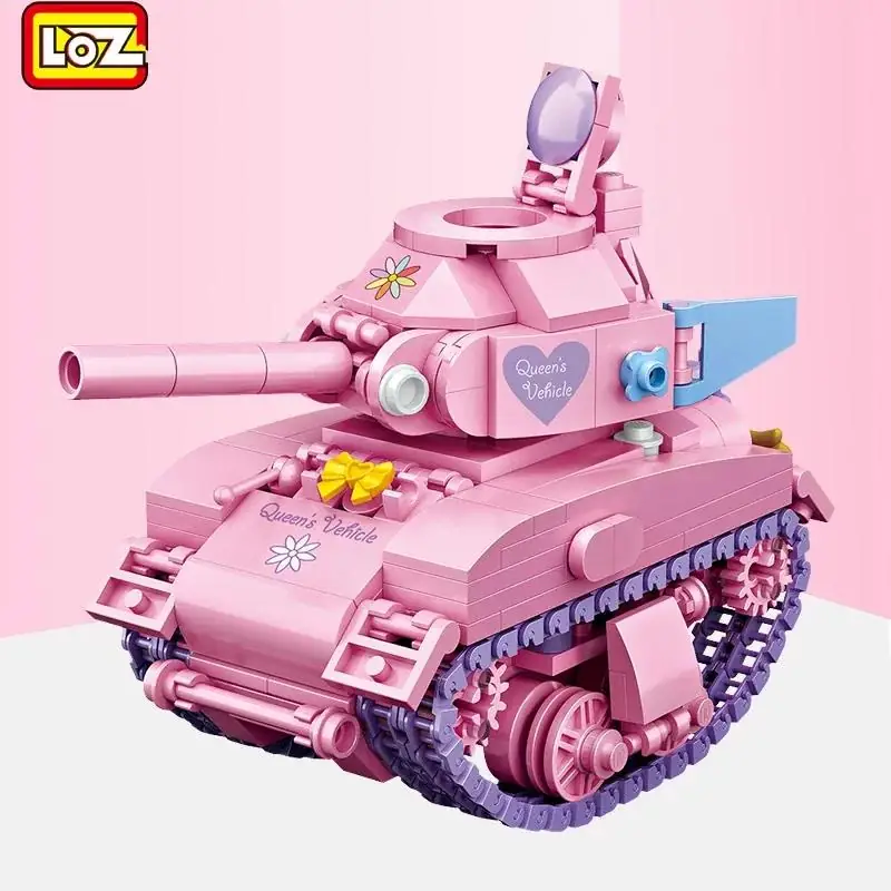 LOZ Sherman Tank • MINI BLOCKS • Set 1118 • SetDB