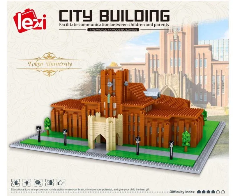 Lezi Tokyo University • DIAMOND BLOCKS • Set LZ8037 • SetDB