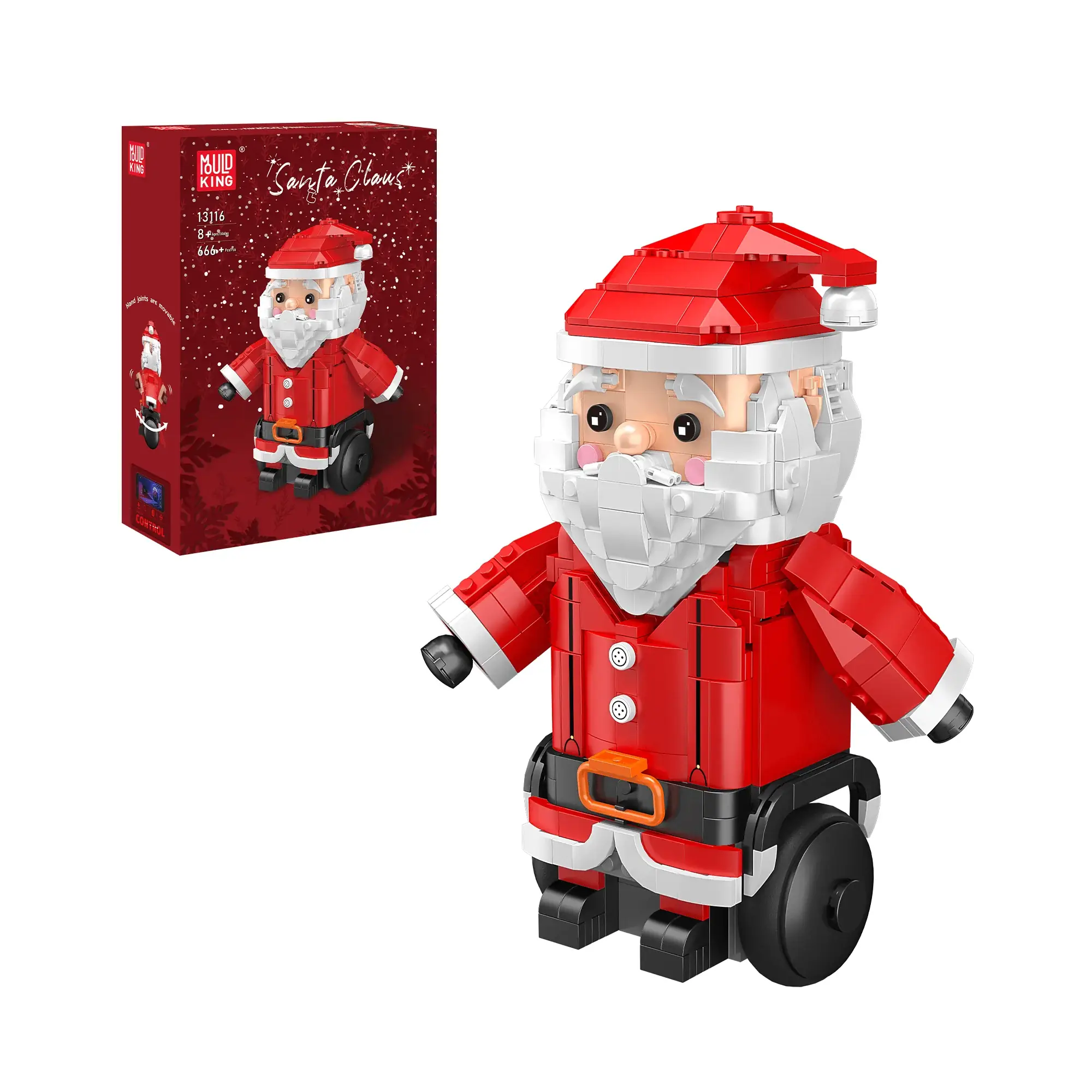 Mould King Santa Claus • Set 13116 • SetDB • Merlins Bricks