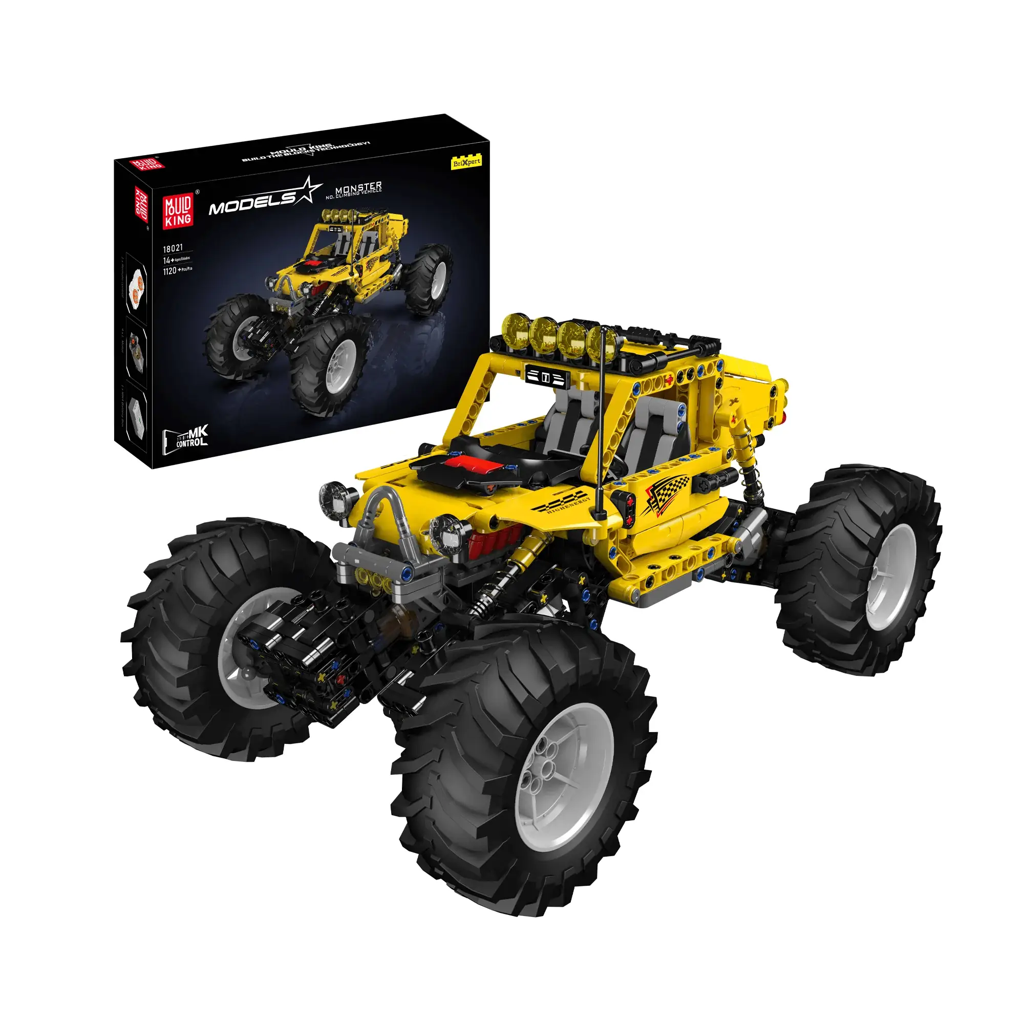 Mould King Monster Climbing Vehicle • Set 18021 • SetDB