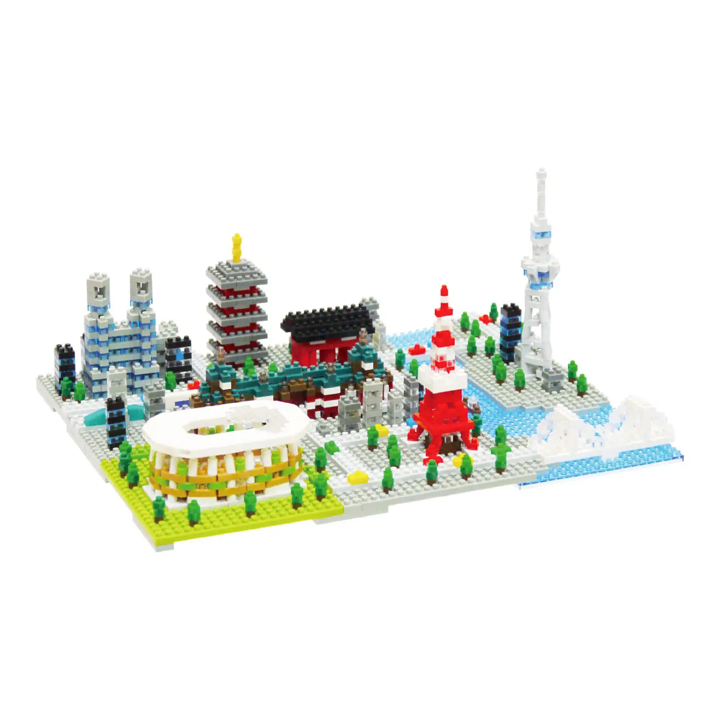 nanoblock Tokyo • DIAMOND BLOCKS • Set NB-040 • SetDB