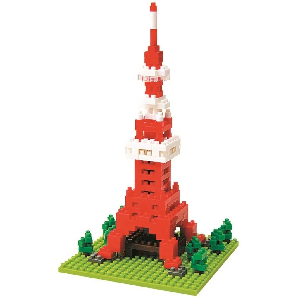 nanoblock Tokio Tower • DIAMOND BLOCKS • Set NBH-001 • SetDB