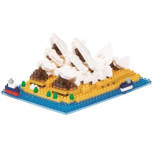 nanoblock Sydney Opera House • DIAMOND BLOCKS • Set NBH-052