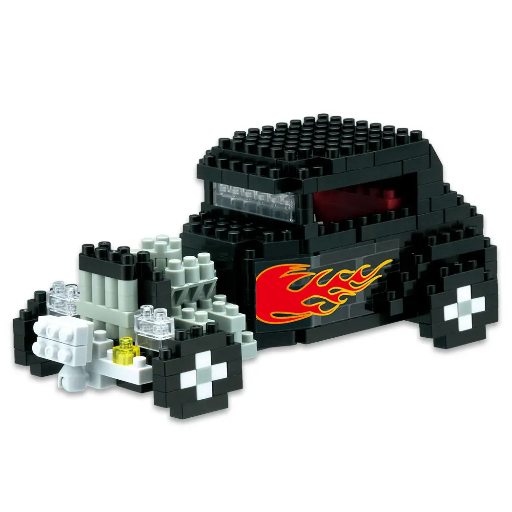 nanoblock Hot Rod • DIAMOND BLOCKS • Set NBH-072 • SetDB