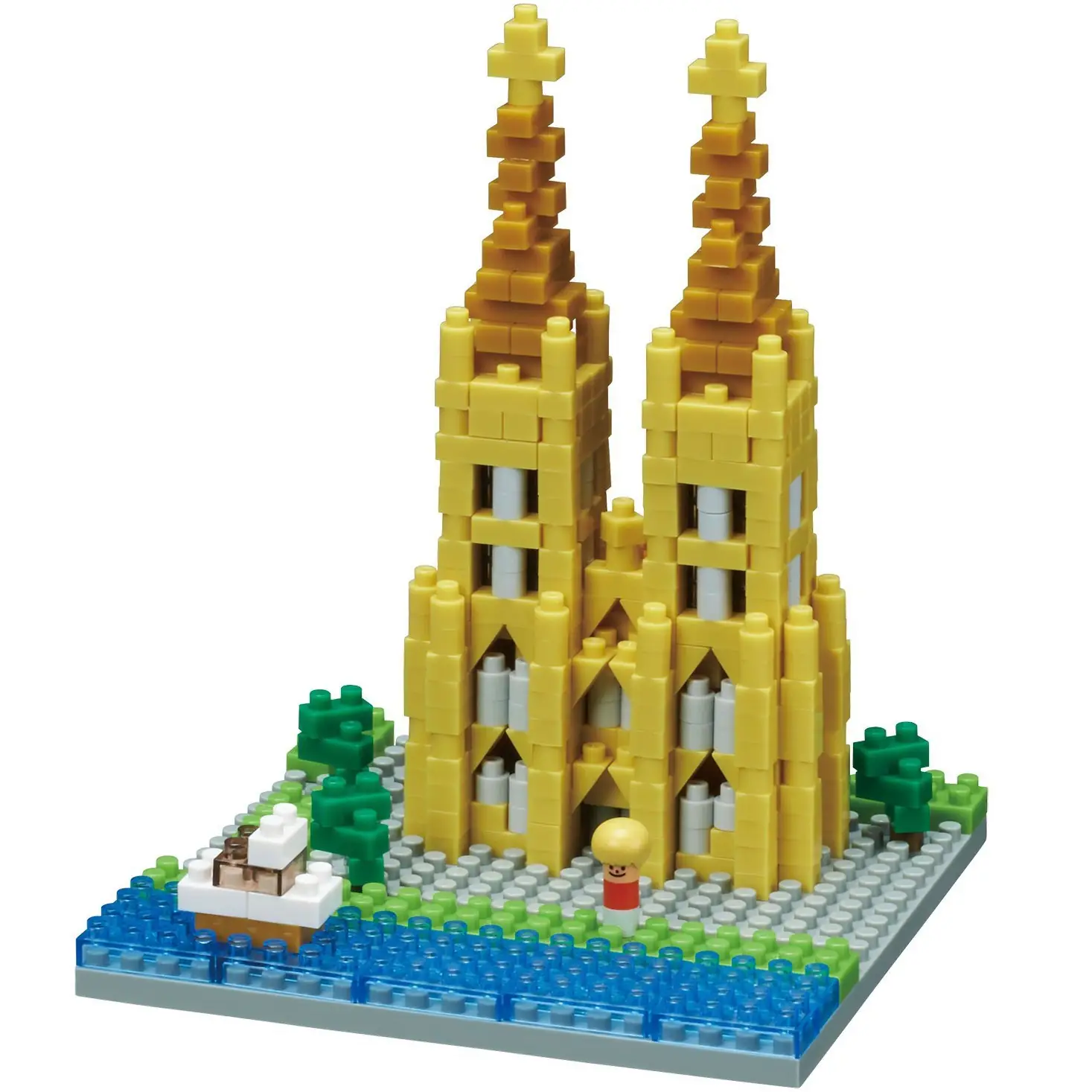 nanoblock Kölner Dom • DIAMOND BLOCKS • Set NBH-140 • SetDB
