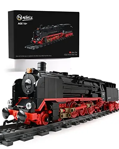 Nifeliz Train BR01 Retro Steam Train Express Train with Rails ...