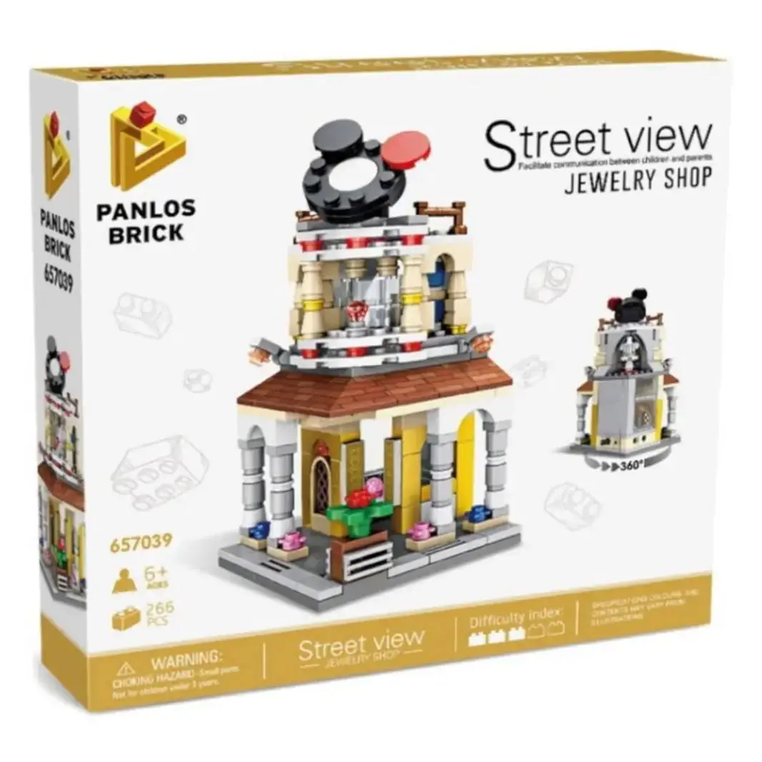 Panlos Mini Street View Juwelier • Set 657039 • SetDB