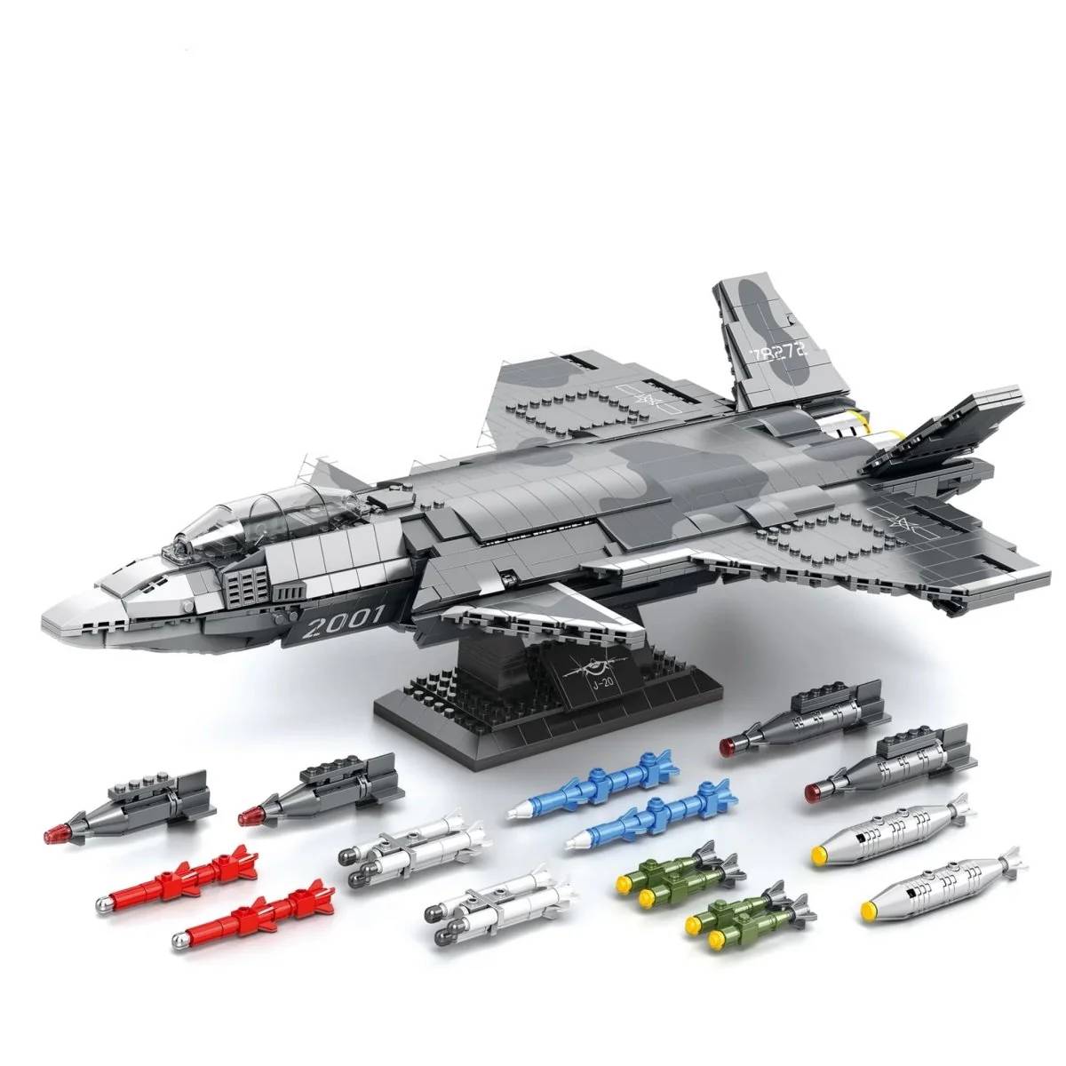 Reobrix Fire Fang J-20 Fighter • Set 33025 • SetDB