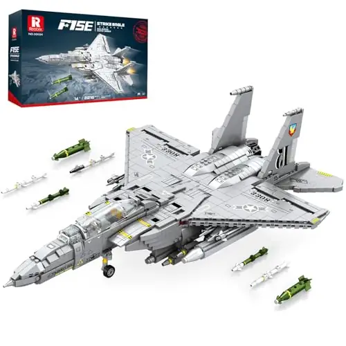 Reobrix F-15E • Set 33034 • SetDB • Merlins Bricks