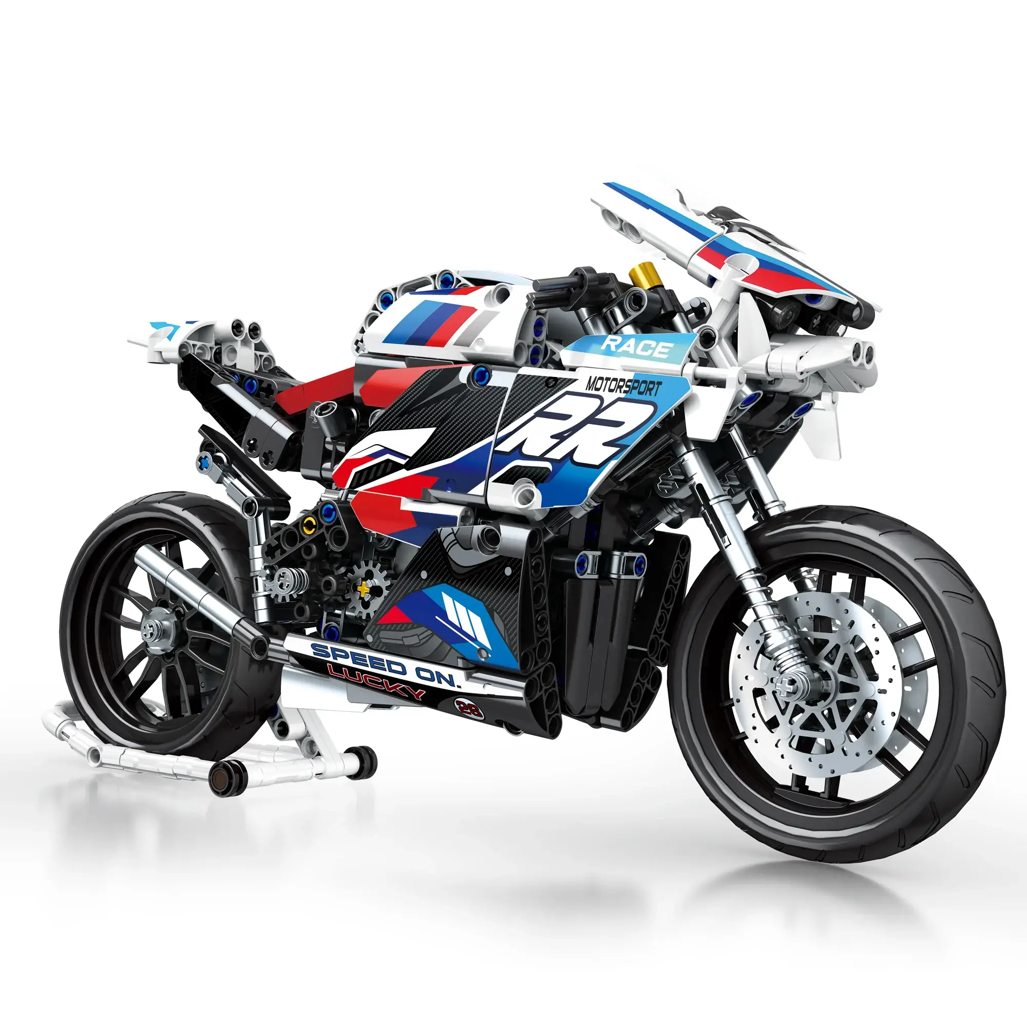 Reobrix M1000 Motorbike • Set 82003 • SetDB • Merlins Bricks