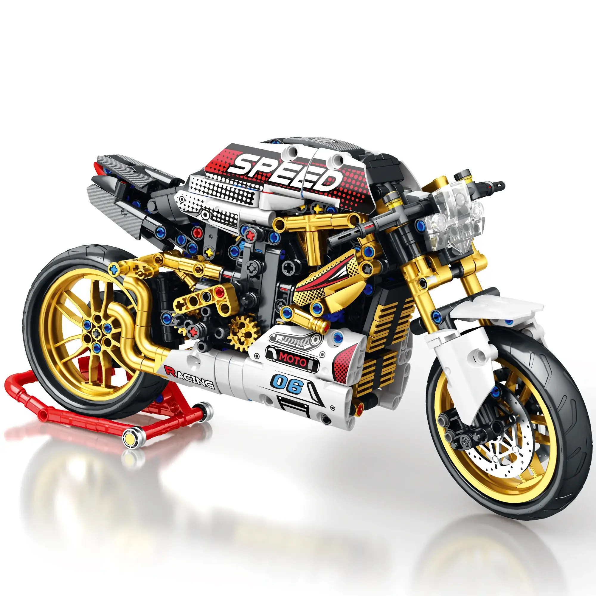 Reobrix V4S Motorbike • Set 82006 • SetDB • Merlins Steine