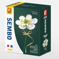 Sembo Flower Michelia Fuscata white • Set 601233-A • SetDB
