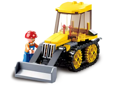 Sluban Tractor • Set M38-B0556 • SetDB • Merlins Bricks