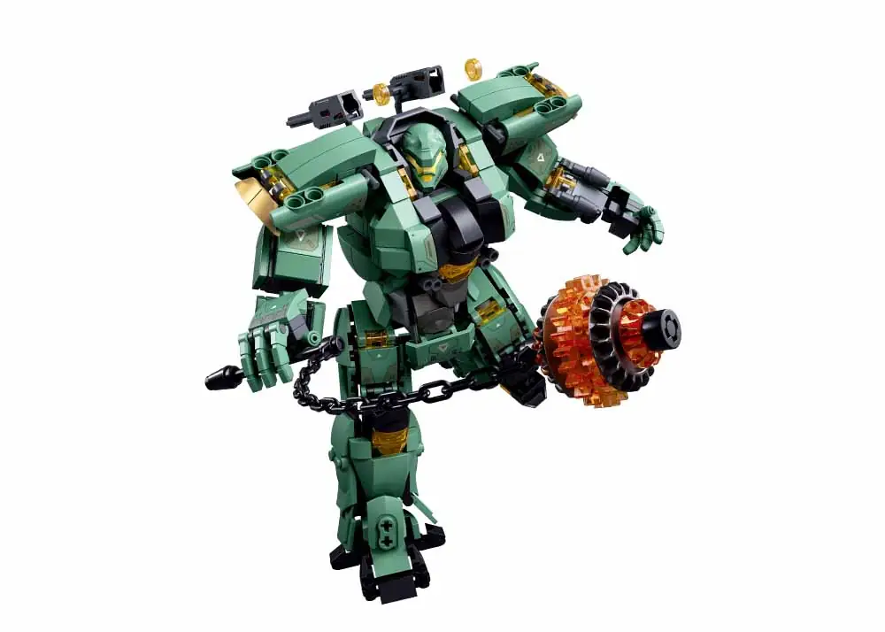 Sluban P.R. Mecha Green/Black • Set M38-B1153 • SetDB