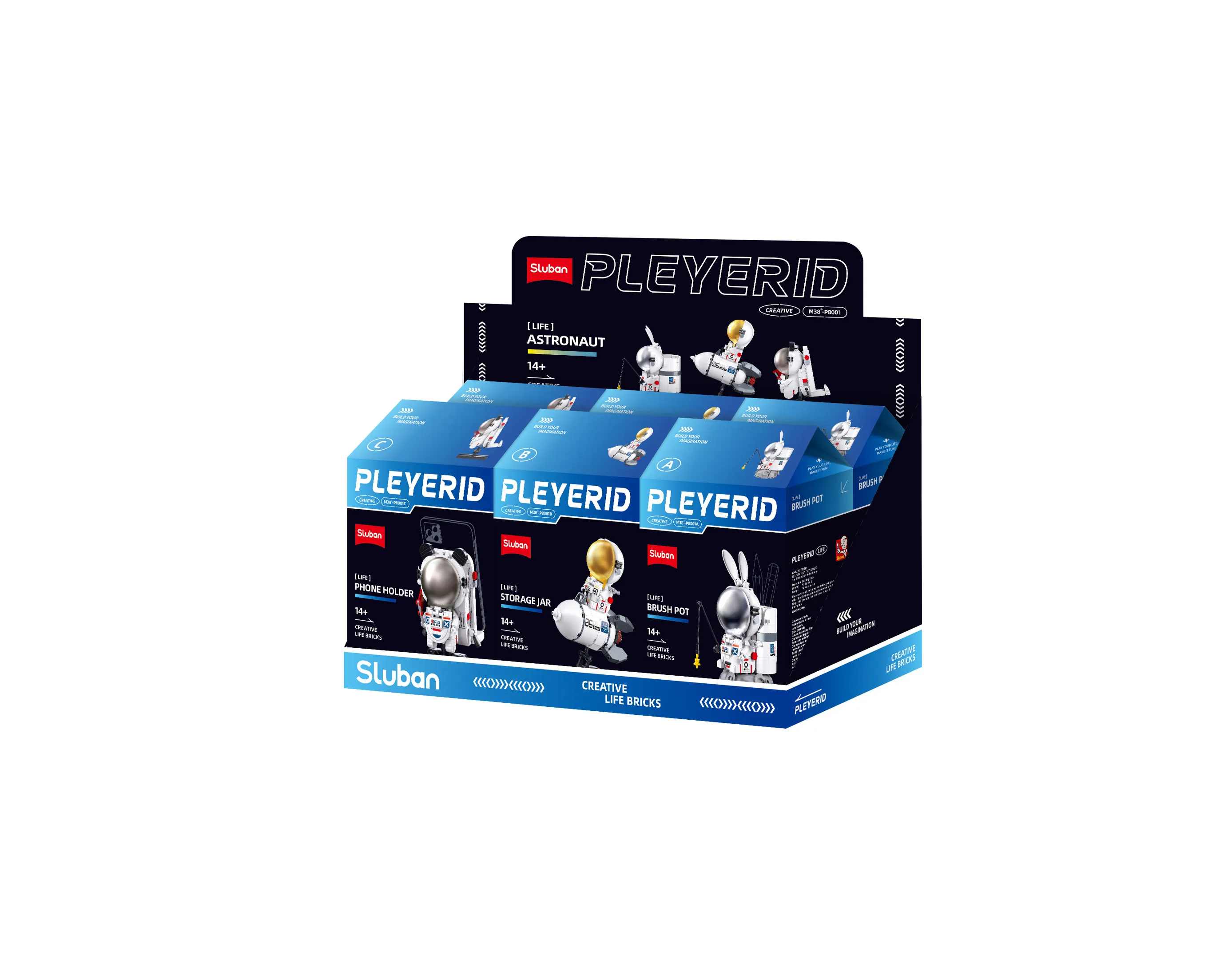 Sluban Mars Astronaut Display 1 • Set M38-P8001 • SetDB