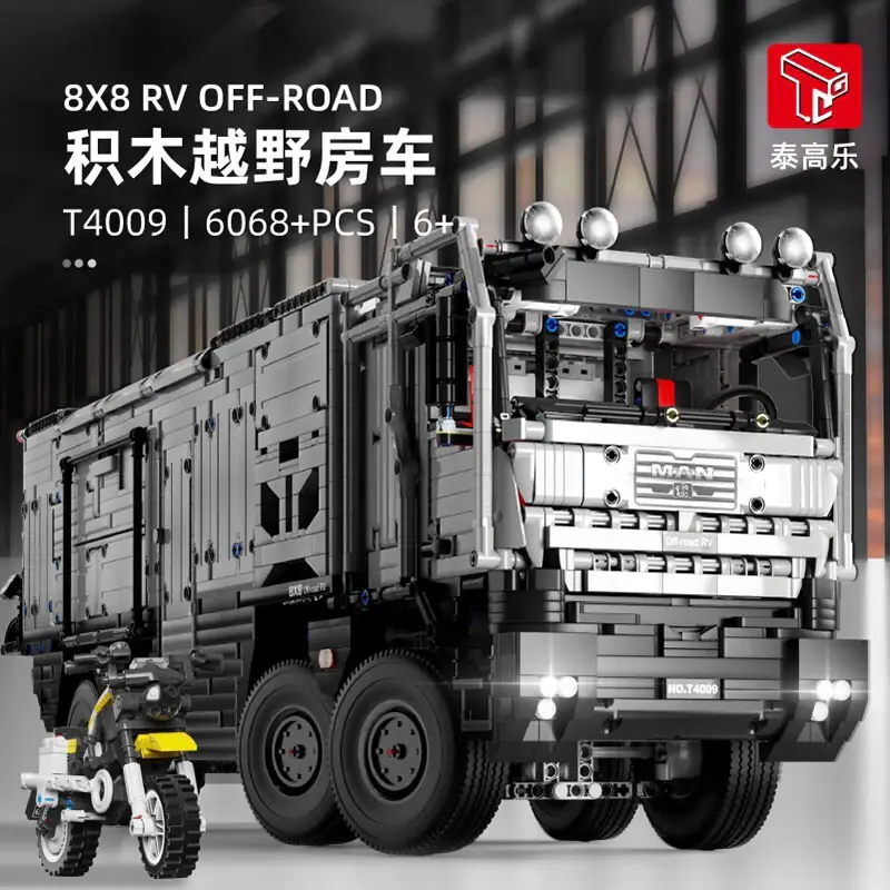 TaiGaoLe 8X8 RV OFF-ROAD • Set T4009 • SetDB