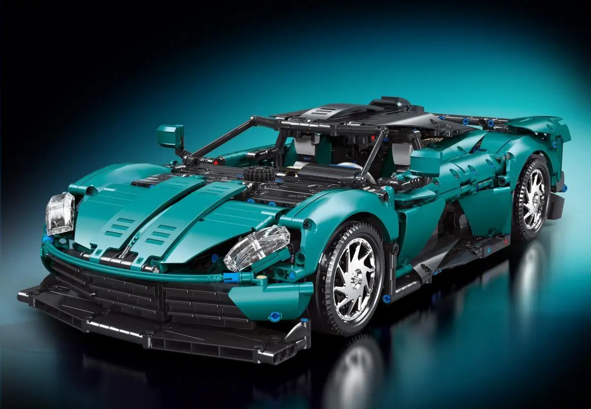 TaiGaoLe Sports car in petrol • Set T5030 • SetDB