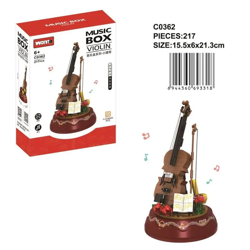 Woma Music box violin • Set C0362 • SetDB • Merlins Bricks
