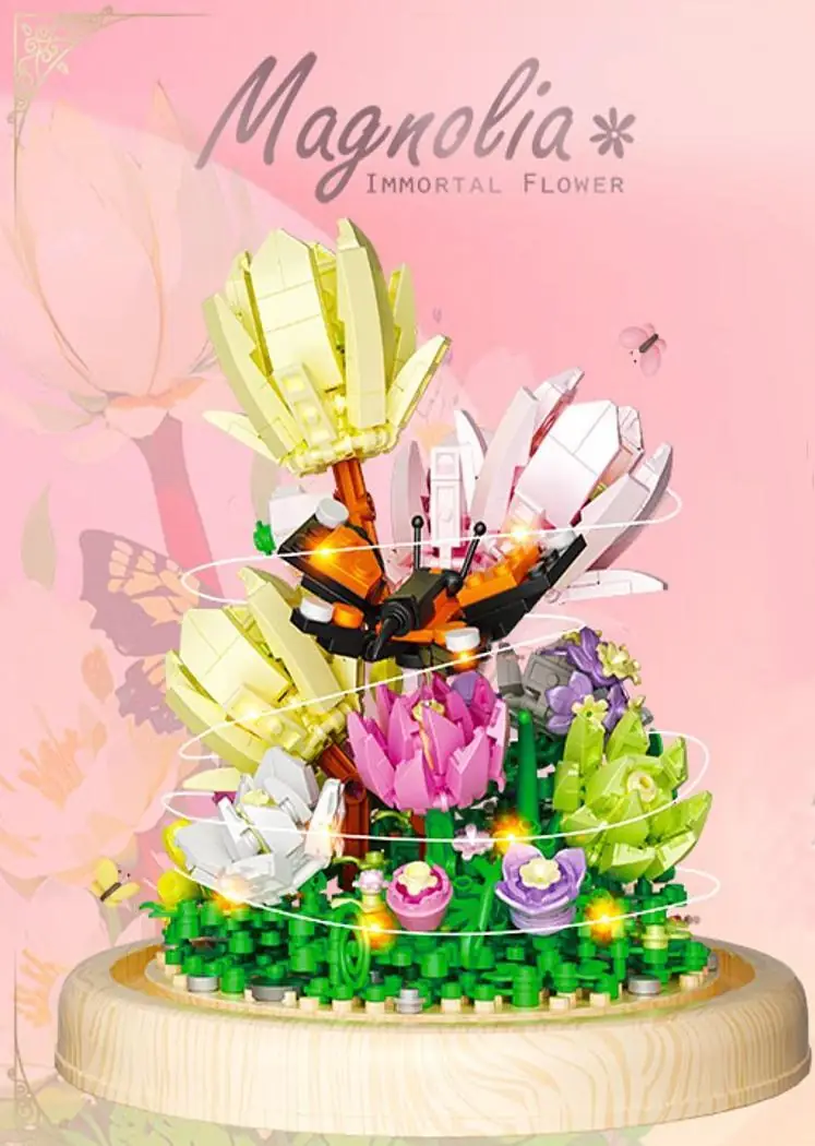 ZHEGAO Magnolia • MINI BLOCKS • Set 623000 • SetDB