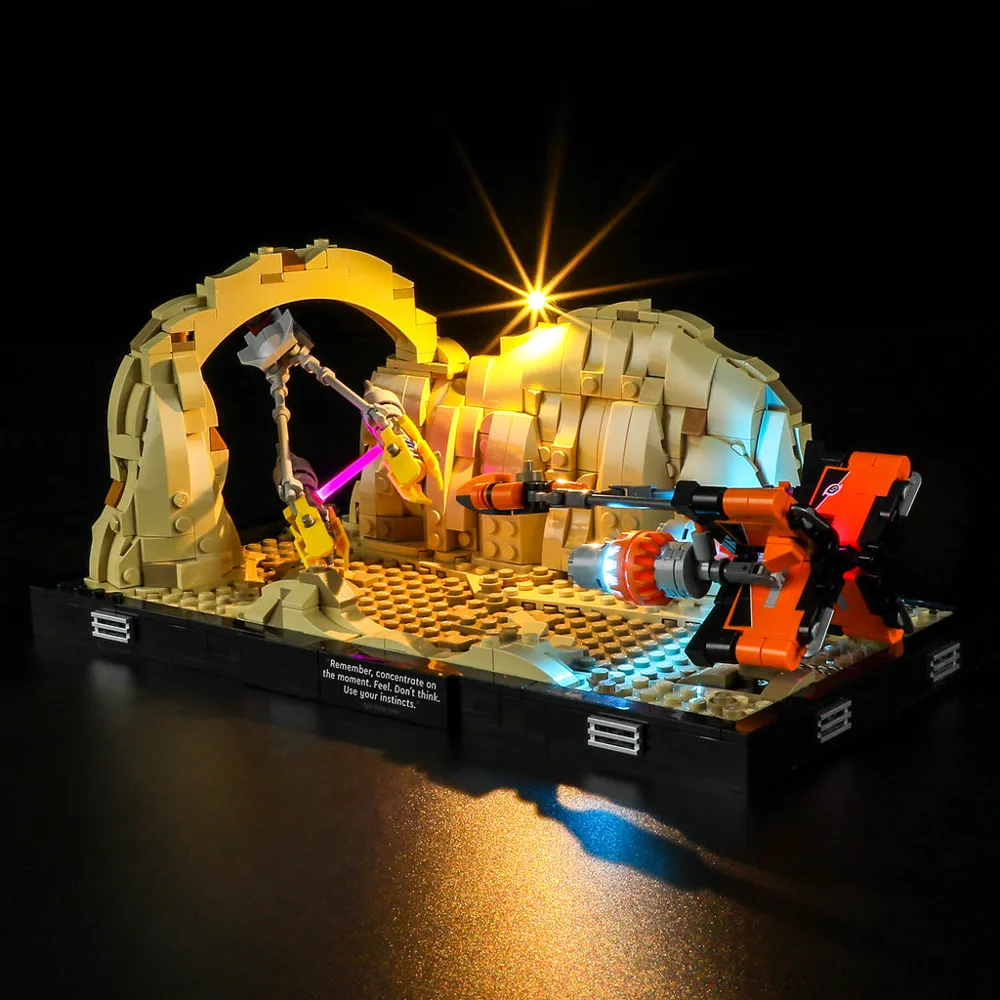 LEGO Star Wars Podrennen in Mos Espa Diorama • Set 75380