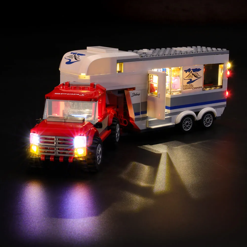 LEGO City Pickup & Caravan • Set 60182 • SetDB