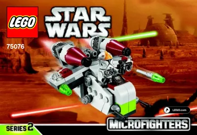 LEGO Star Wars Republic Gunship • Set 75076 • SetDB