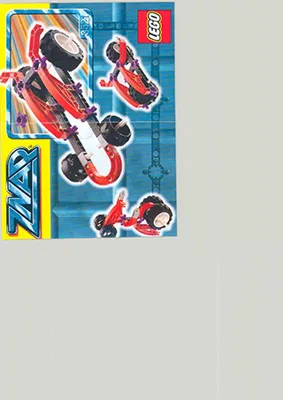 LEGO ZNAP Red Racer • Set 3521 • SetDB • Merlins Bricks