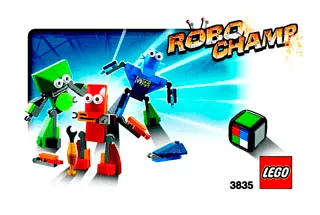 LEGO Games Robo Champ • Set 3835 • SetDB • Merlins Bricks