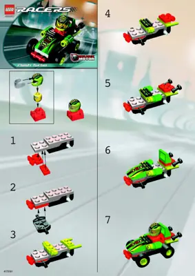 LEGO Racers Flash Turbo • Set 4590 • SetDB • Merlins Bricks