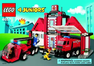 LEGO Juniors Fire Squad HQ • Set 4657 • SetDB