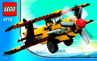 LEGO City Desert Biplane • Set 4778 • SetDB • Merlins Bricks