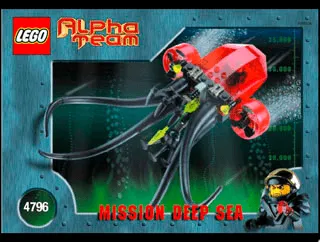 LEGO Alpha Team Ogel Mutant Squid • Set 4796 • SetDB