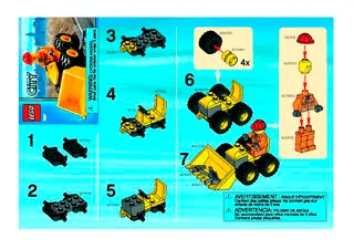 LEGO City Mini Bulldozer polybag • Set 5627 • SetDB