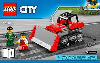 LEGO City Bankraub mit Planierraupe • Set 60140 • SetDB