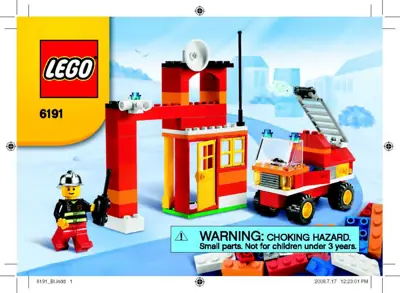 LEGO Classic Fire Fighter Building Set • Set 6191 • SetDB