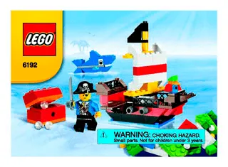 LEGO Classic Pirates Building Set • Set 6192 • SetDB